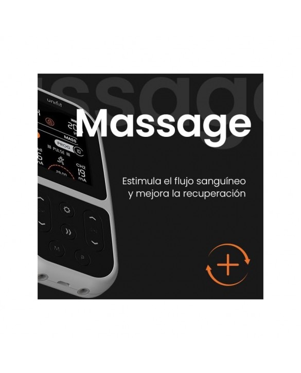 Multitens Unifit (TENS+EMS+MASAJE) con batería recargable